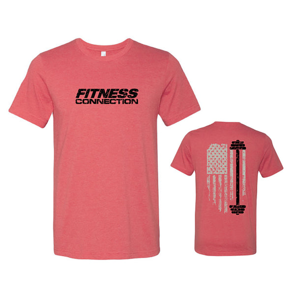 Flag T-Shirt Short Sleeve - Fitness Connection
